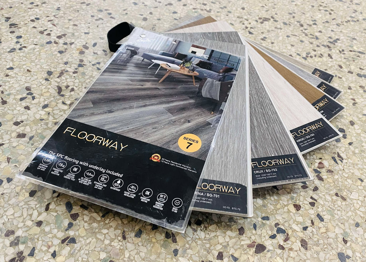 FLOORWAY SPC FLOORING VINYL ( SERIES 7 ) | wetrans