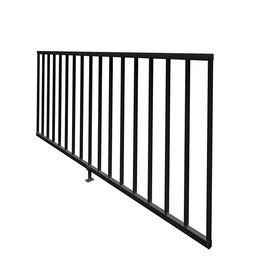 Kool-Ray Entourage Straight Railing White /Black | wetrans