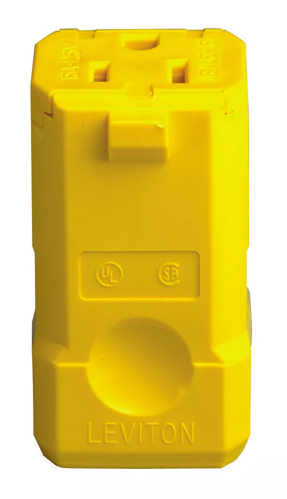 Leviton Hinged Design Nylon Connector 15A | wetrans
