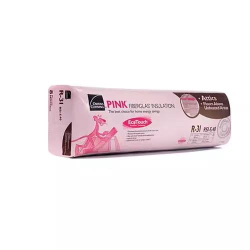 OWENS CORNING R31 x 16”Pink Insulation, covers 42.7sq. ft. | wetrans